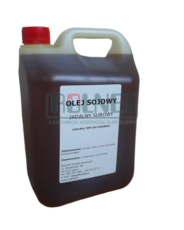 Olej sojowy surowy 5l | Rolnet